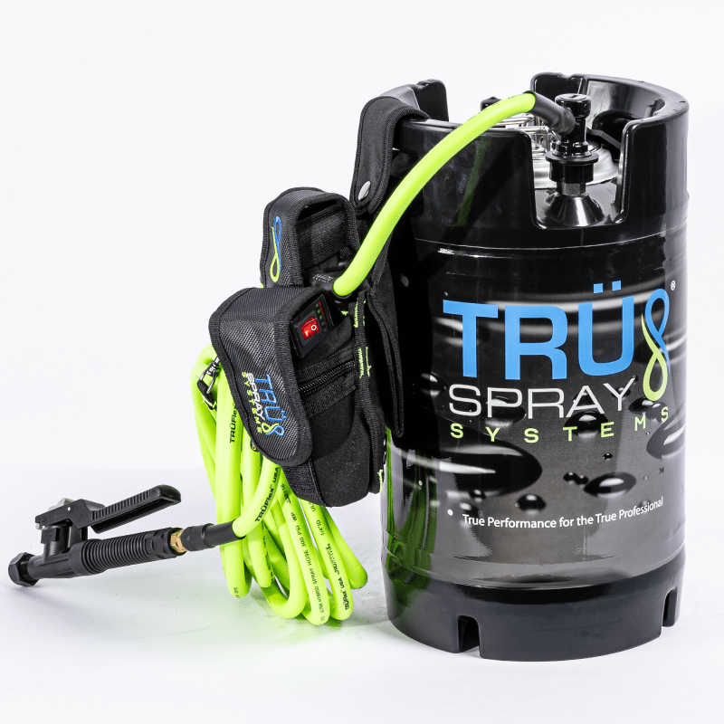 HYDRA+ COMPLETE 2.5 GAL. AIRLESS ELECTRONIC TRU SPRAY SYSTEMS KEG TANK ...