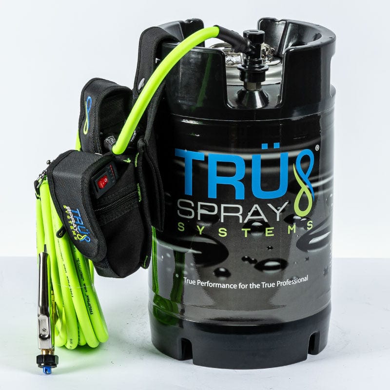HYDRA+ COMPLETE 2.5 GAL. AIRLESS ELECTRONIC TRU SPRAY SYSTEMS KEG TANK ...